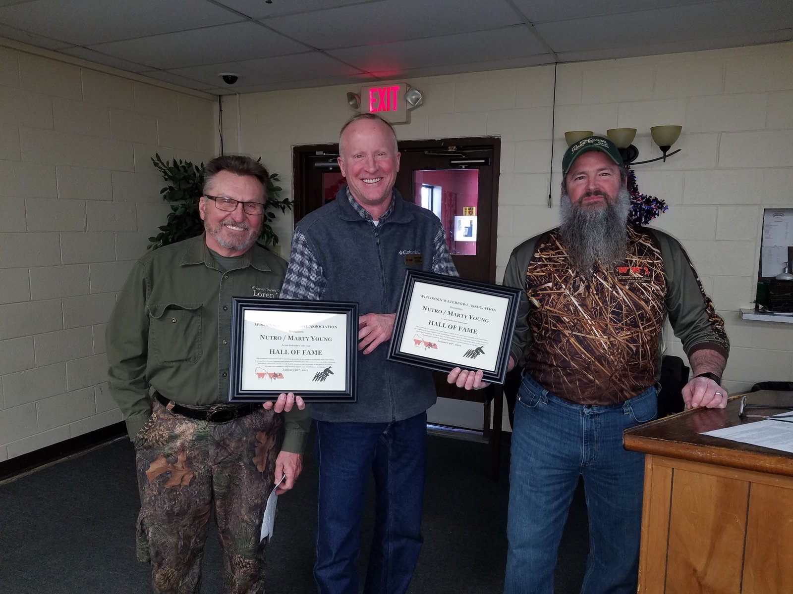Hall of Fame 2018 Marty Young - Wisconsin Waterfowl Association