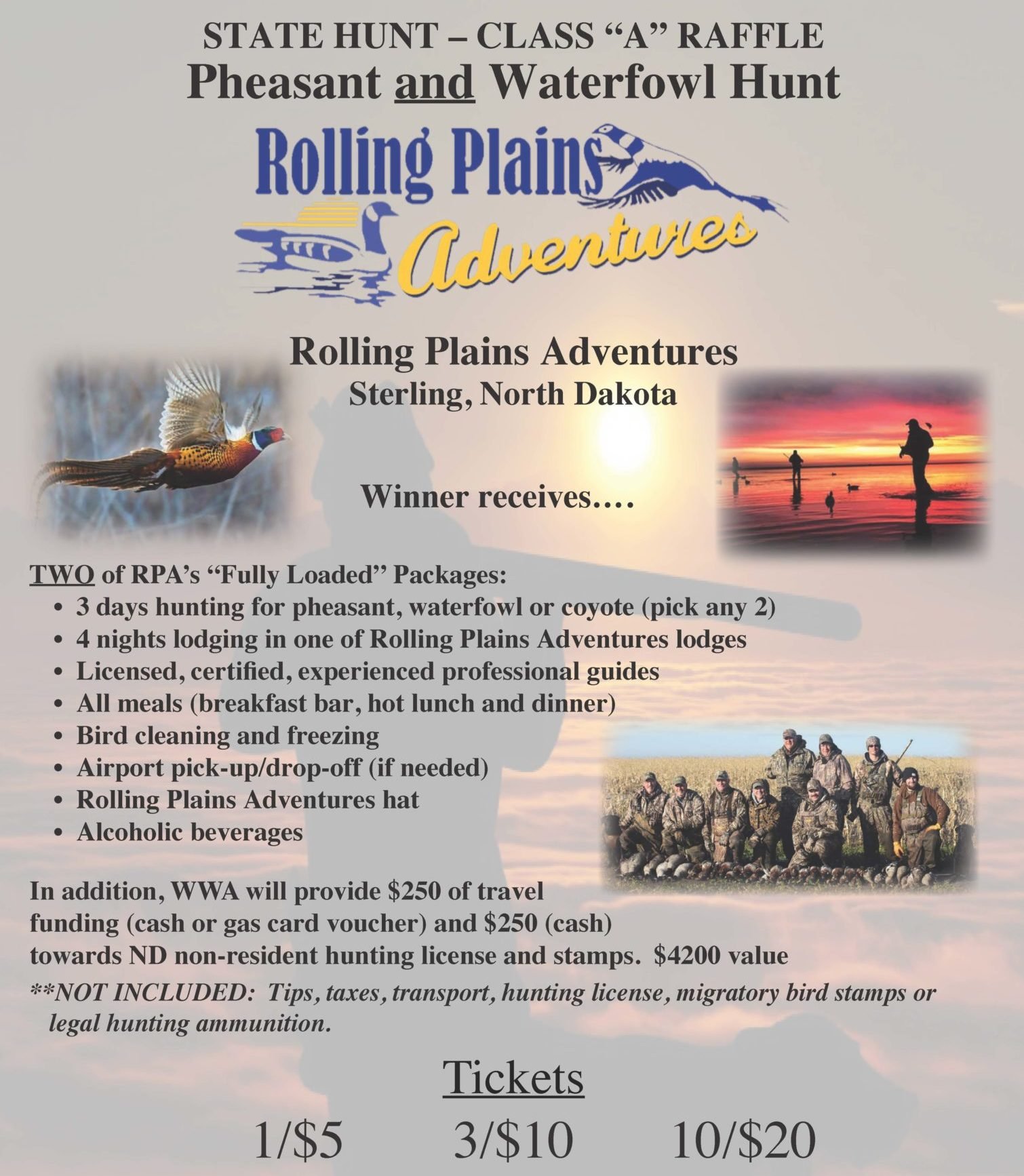 2020 Dream Hunt Raffle Archives - Wisconsin Waterfowl Association