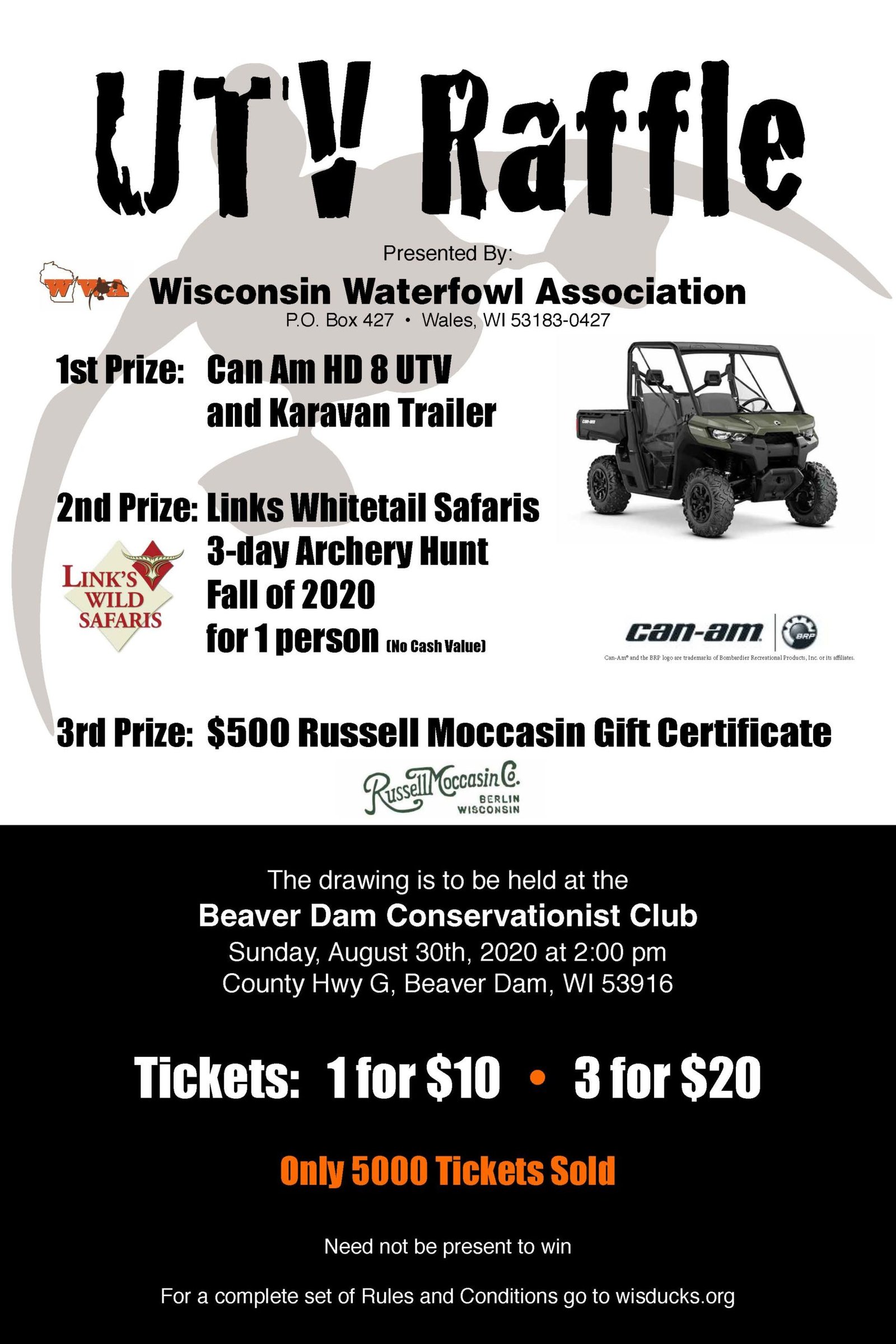 2020 Hunter's Eve Bash - Wisconsin Waterfowl Association
