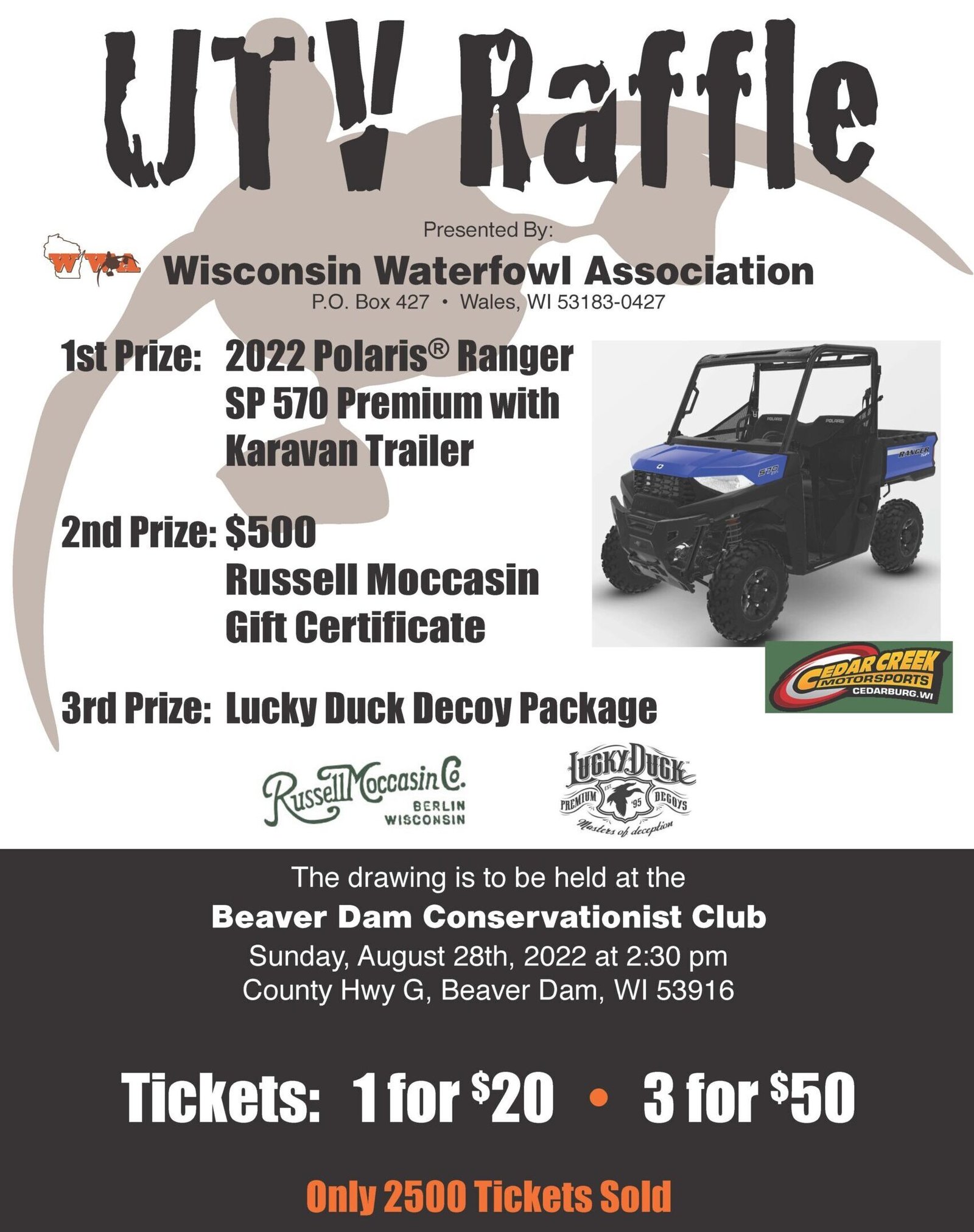 2022 Polaris Ranger SP 570 Premium & Karavan Trailer Raffle Archives ...
