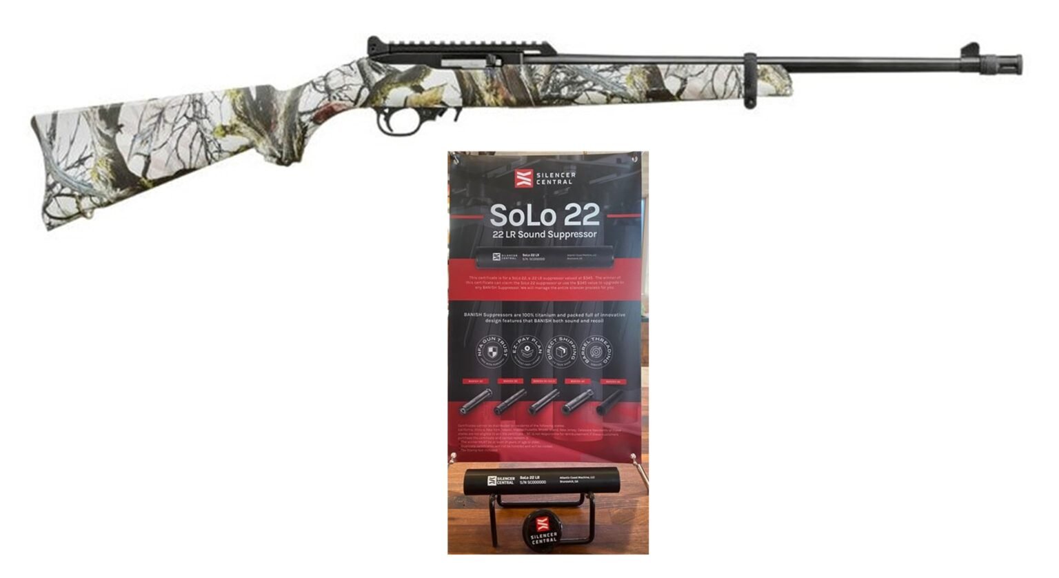 Ruger 10/22 Suppressor Raffle Drawn - Wisconsin Waterfowl Association